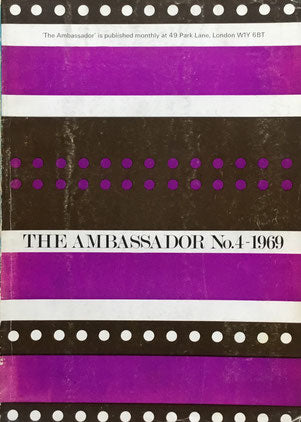 THE AMBASSADOR magazine NO.4 1969 – smokebooks shop