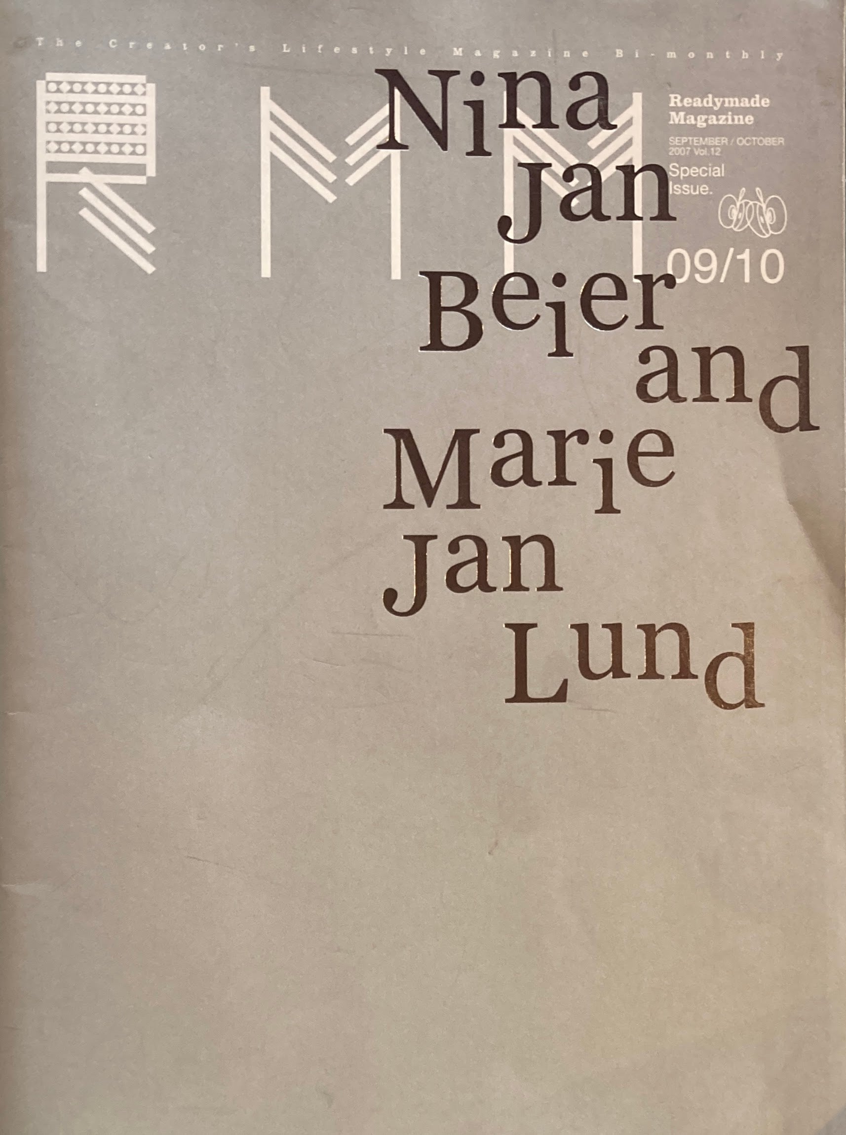 Readymade Magazine 2007 Vol.12 Special Issue 09/10 Nina jan beier and ...