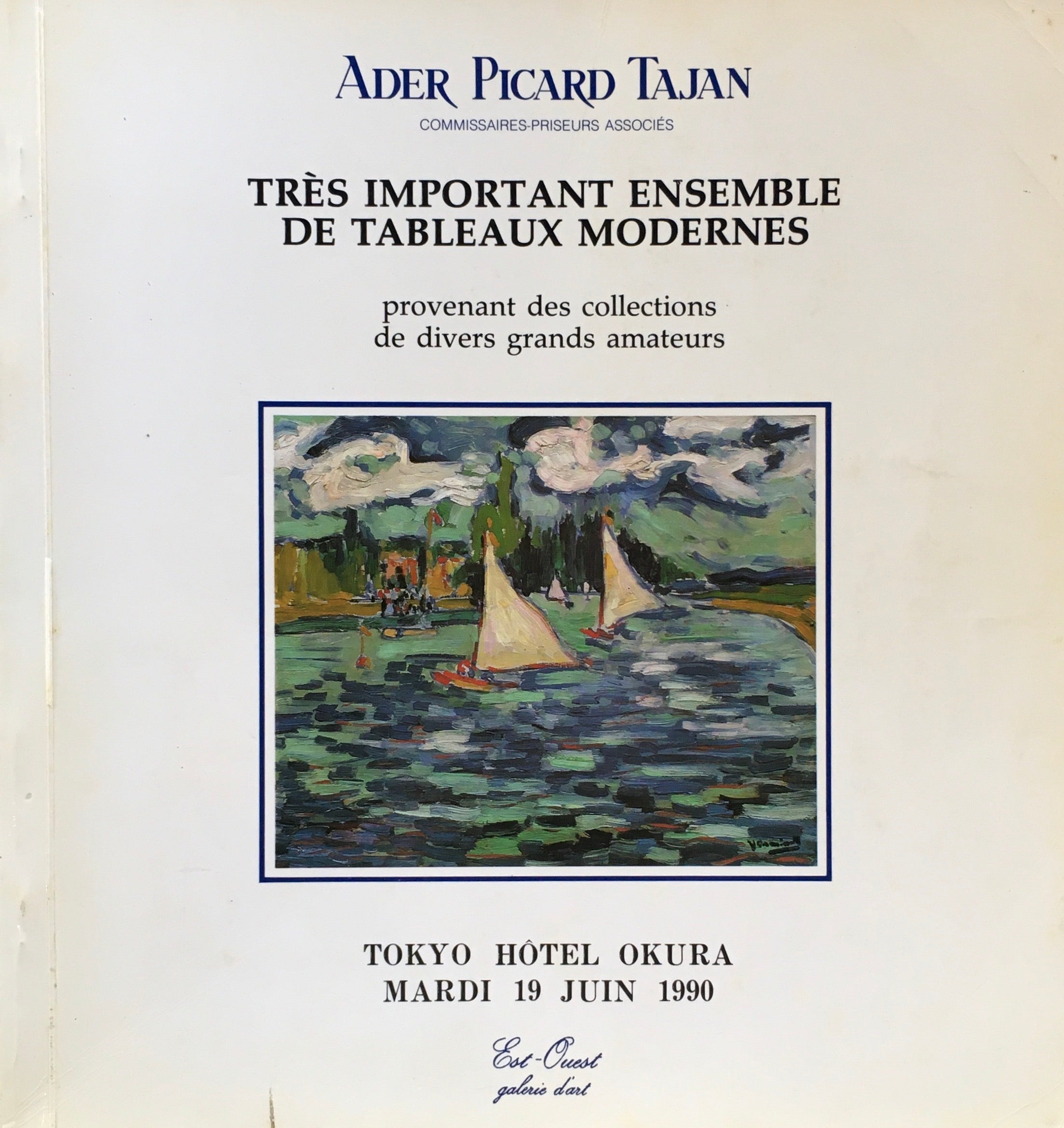 Ader Picard Tajan TOKYO HOTEL OKURA 1990 – smokebooks shop